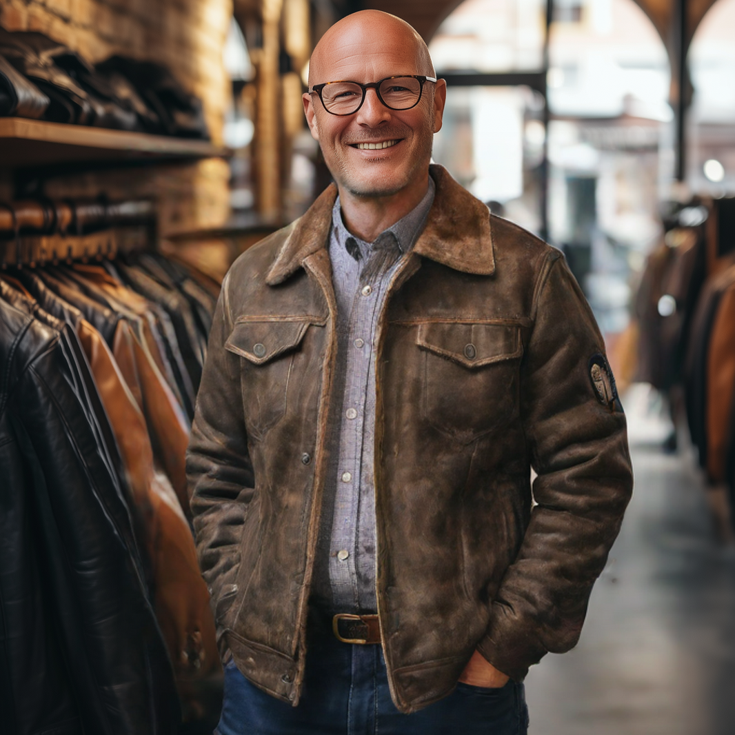 Men Jackets by James Thomas - Handcrafted Leather Jackets – Style Cove